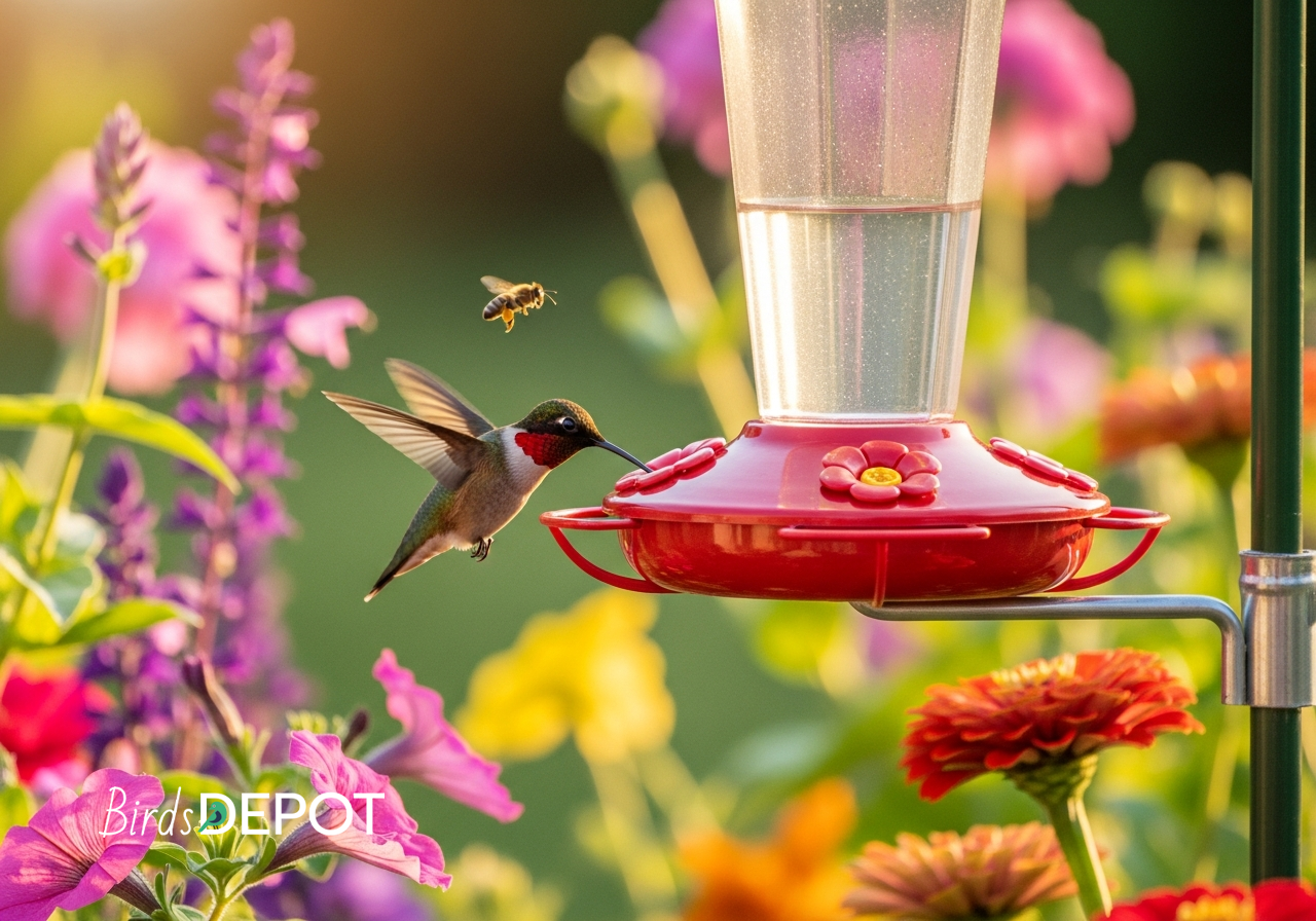 Bee Proof Hummingbird Feeders: An Expert's Guide 2025 - BirdsDepot